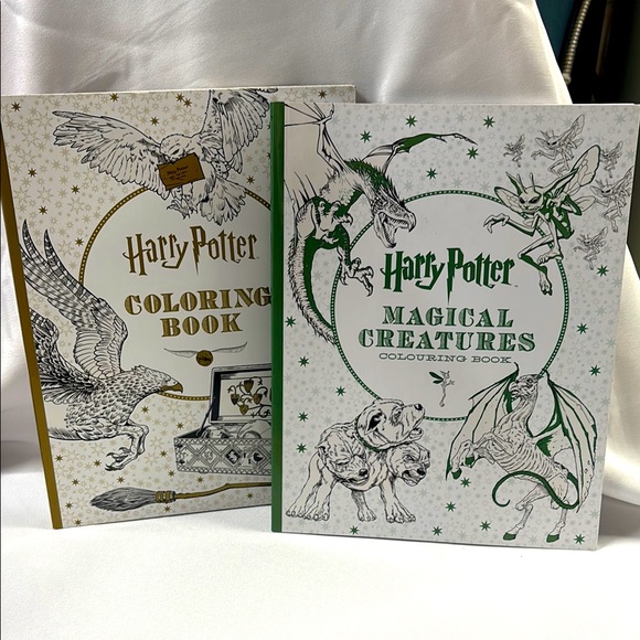 Warner Bros. | Other | Harry Potter Coloring Book Set | Poshmark